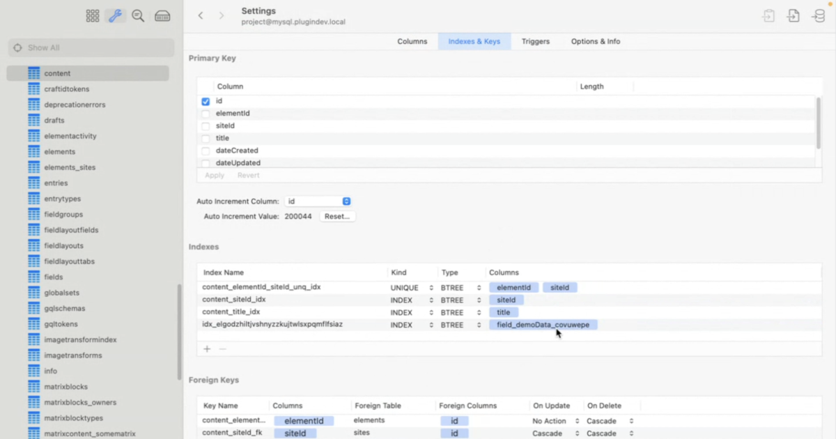 Database Indexing by Custom Field in Craft CMS | CraftQuest