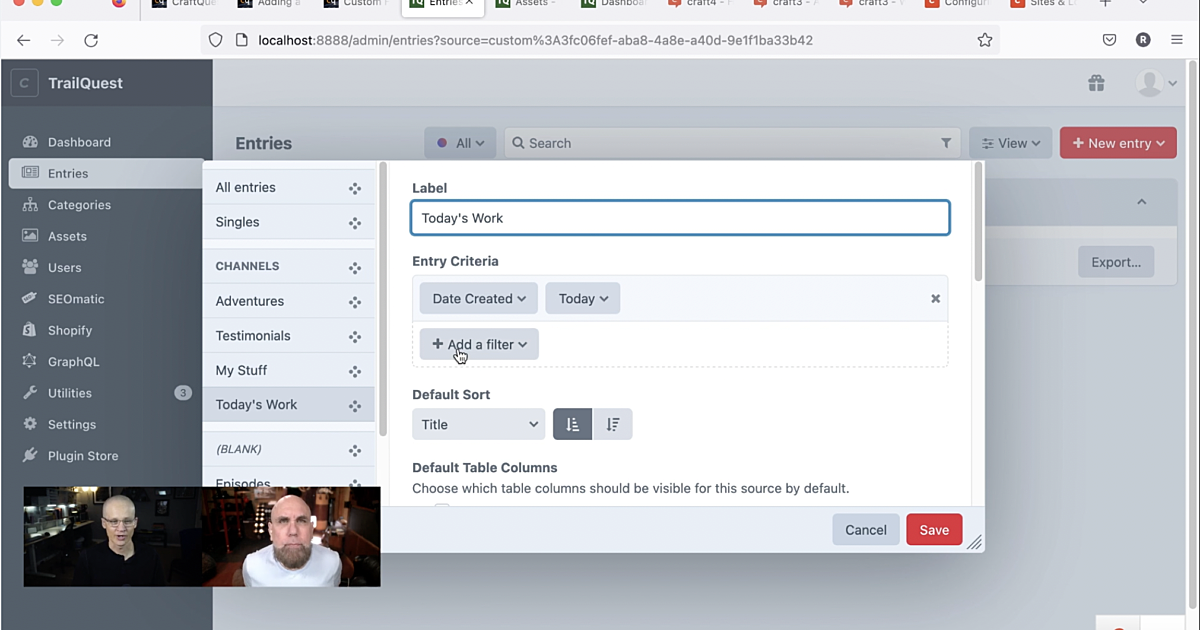 Set a Default CP Homepage to a Custom Source | CraftQuest
