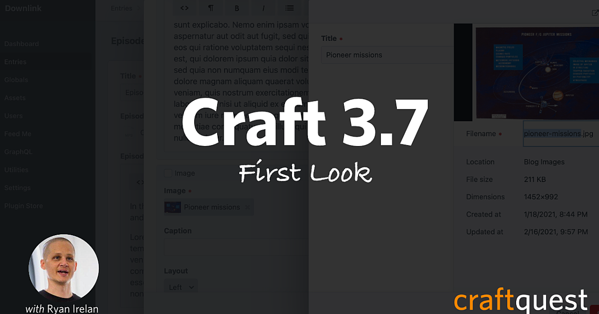 What's New in Craft 3.7 | CraftQuest